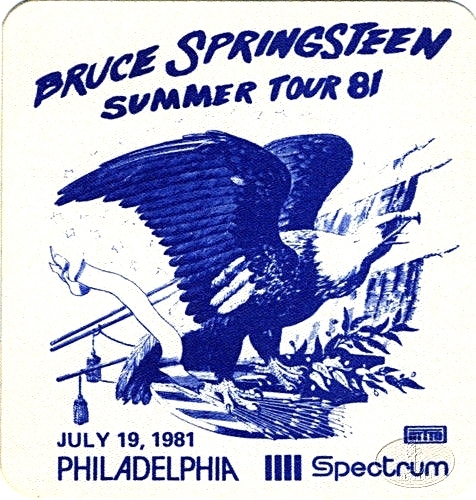 Jul 19, 1981: Bruce Springsteen & The E Street Band at The Spectrum ...