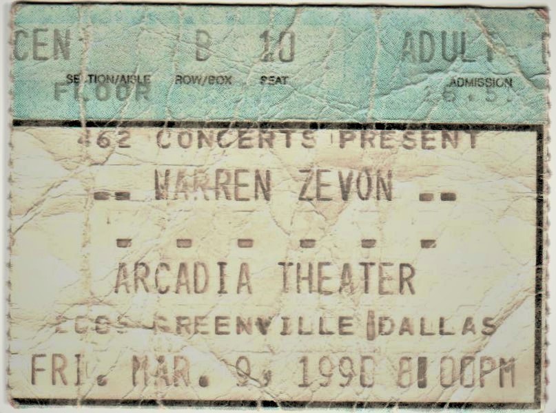 Concert History of Arcadia Theater Dallas, Texas, United States ...