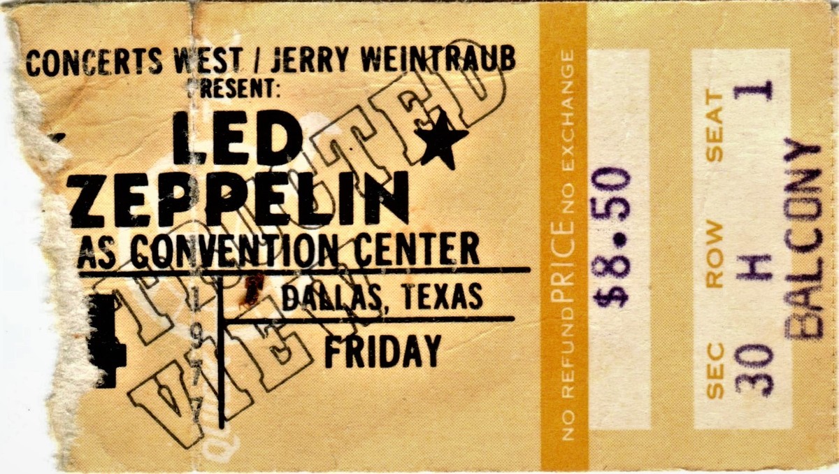 Concert History of Dallas Convention Center Dallas, Texas, United ...