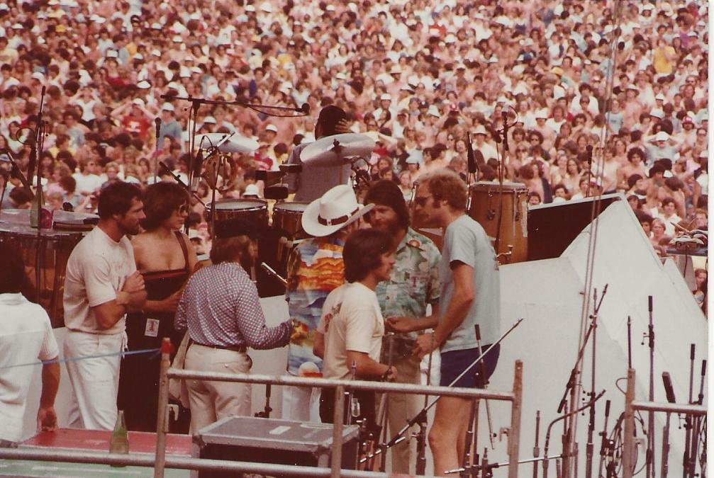 Jun 25, 1978: The Beach Boys / Steve Miller Band / Pablo Cruise at Giants Stadium East ...