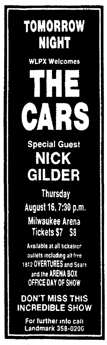 Nick Gilder Concert & Tour History (Updated for 2024) | Concert Archives