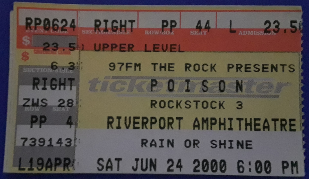 Concert History of Riverport Amphitheatre St. Louis, Missouri, United ...