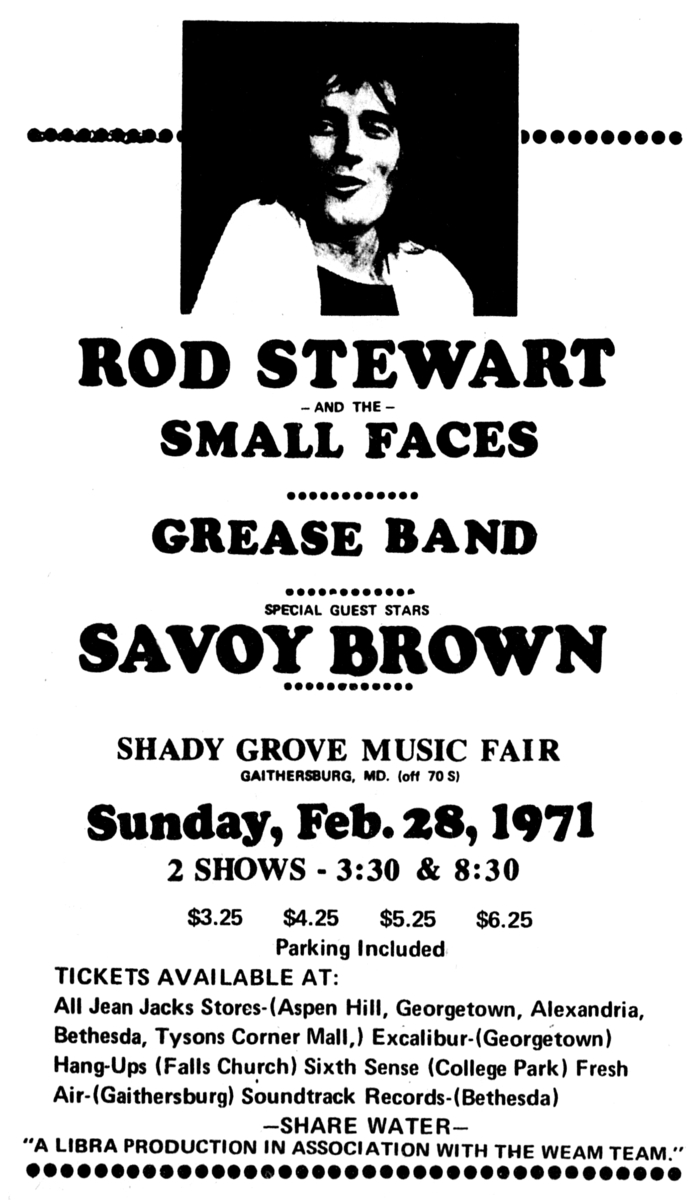 Concert History of Shady Grove Music Fair Gaithersburg, Maryland ...