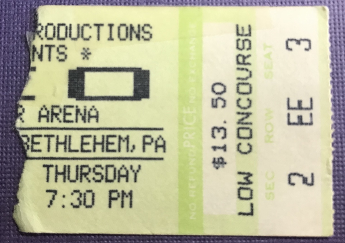 Concert History of Stabler Arena, Lehigh University Bethlehem, PA ...