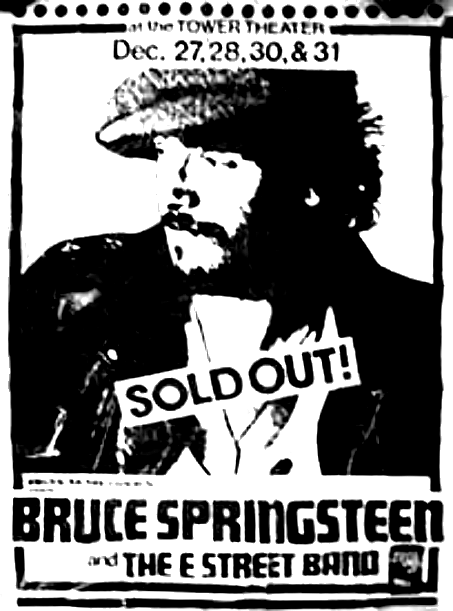 Dec 27, 1975: Bruce Springsteen at Tower Theater Upper Darby ...