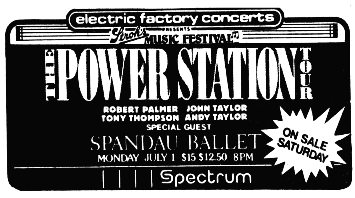 The Power Station Concert & Tour History | Concert Archives