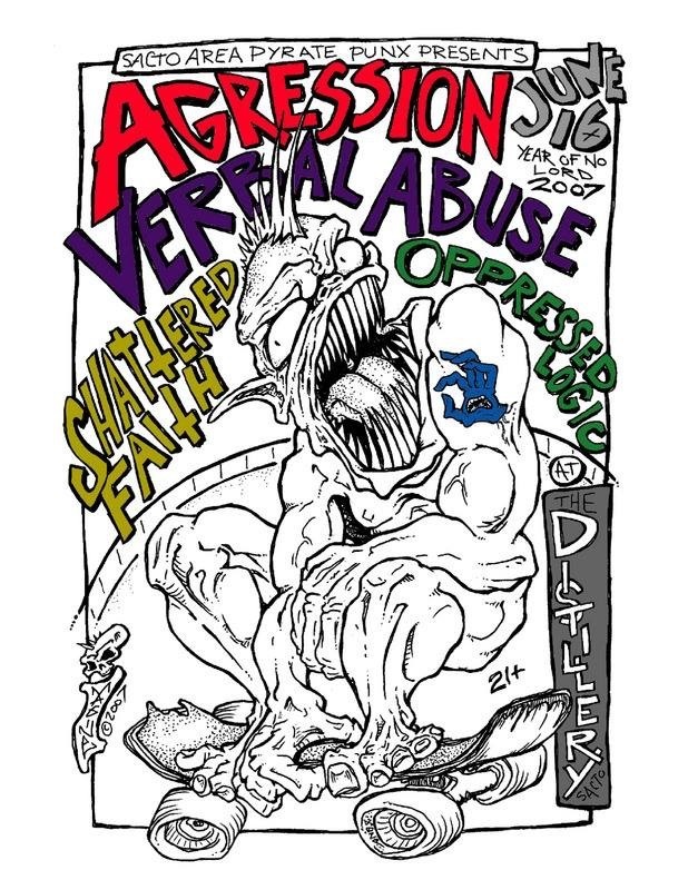 Jun 16, 2007: Aggression / Verbal Abuse / Shattered Faith / Oppressed ...