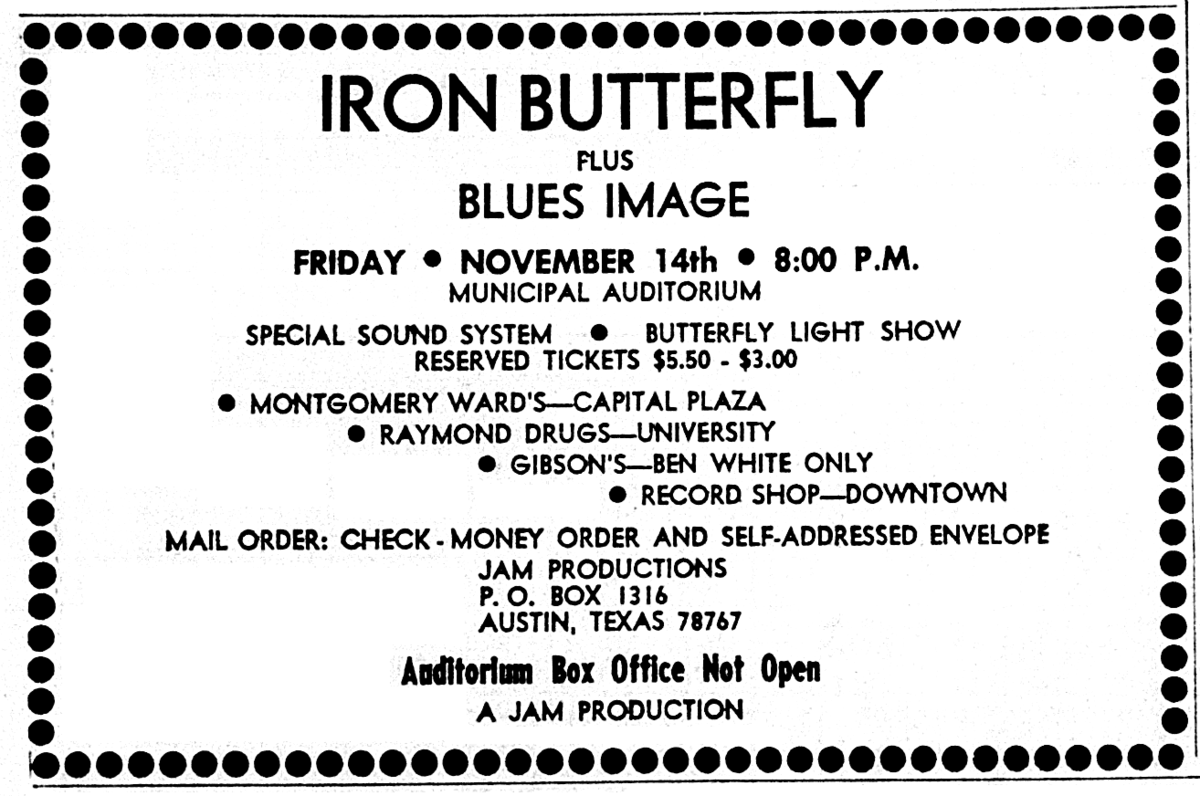Concert History of Austin Municipal Auditorium Austin, Texas, United ...