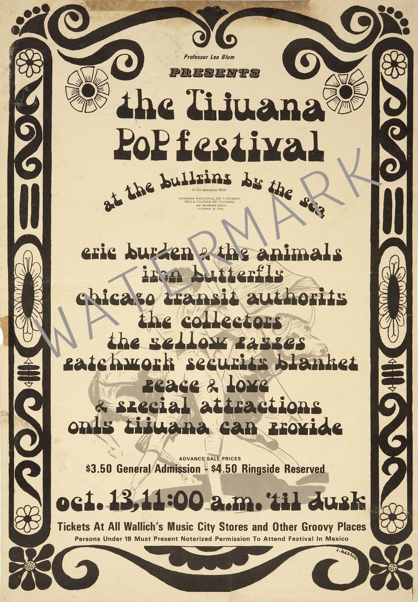 Concert History of Plaza Monumental de Tijuana Tijuana, Baja California ...