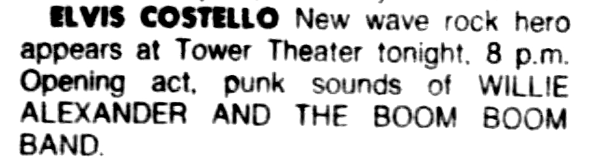 Willie Alexander and The BOOM BOOM Band Concert & Tour History ...