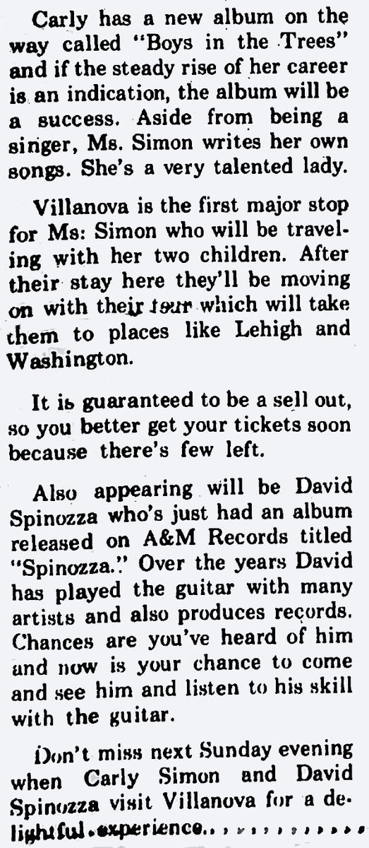 Concert History of Villanova Fieldhouse, Villanova University Villanova ...