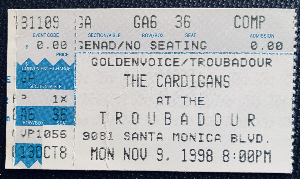The Cardigans Concert & Tour History (Updated for 2023) | Concert Archives
