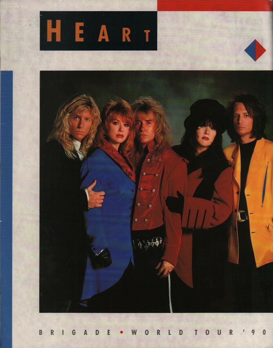 Heart's 1990 Concert & Tour History | Concert Archives