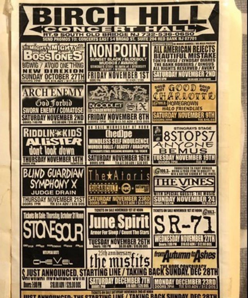 Judge Drain Concert & Tour History | Concert Archives