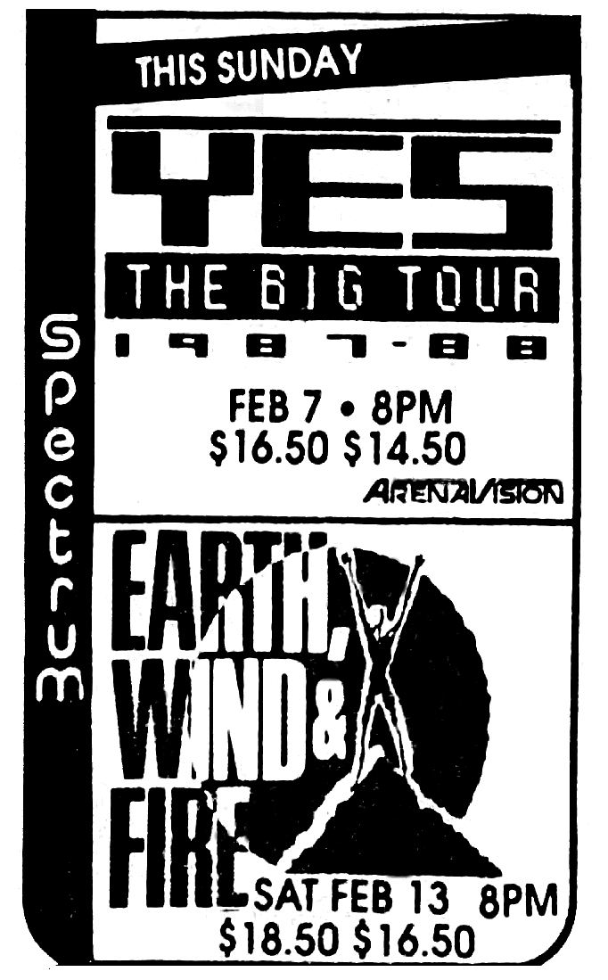 Earth, Wind & Fire's 1988 Concert Photos | Concert Archives