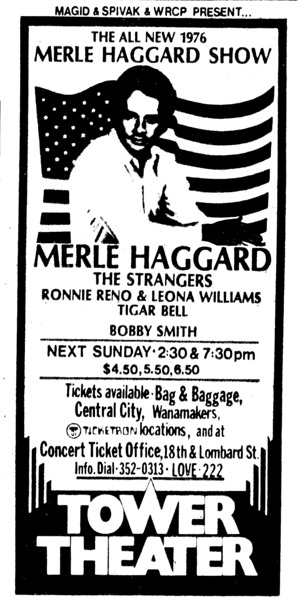 Merle Haggard & The Strangers Concert & Tour History | Concert Archives