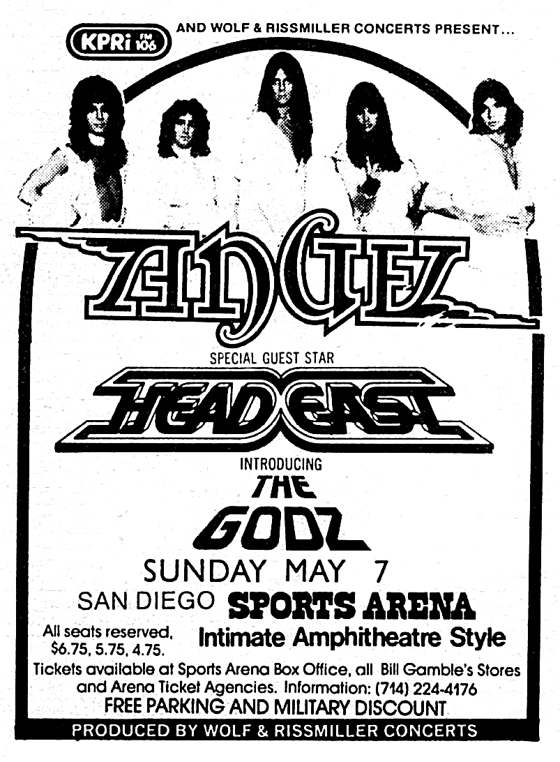 The Godz Concert & Tour History (Updated for 2024) | Concert Archives