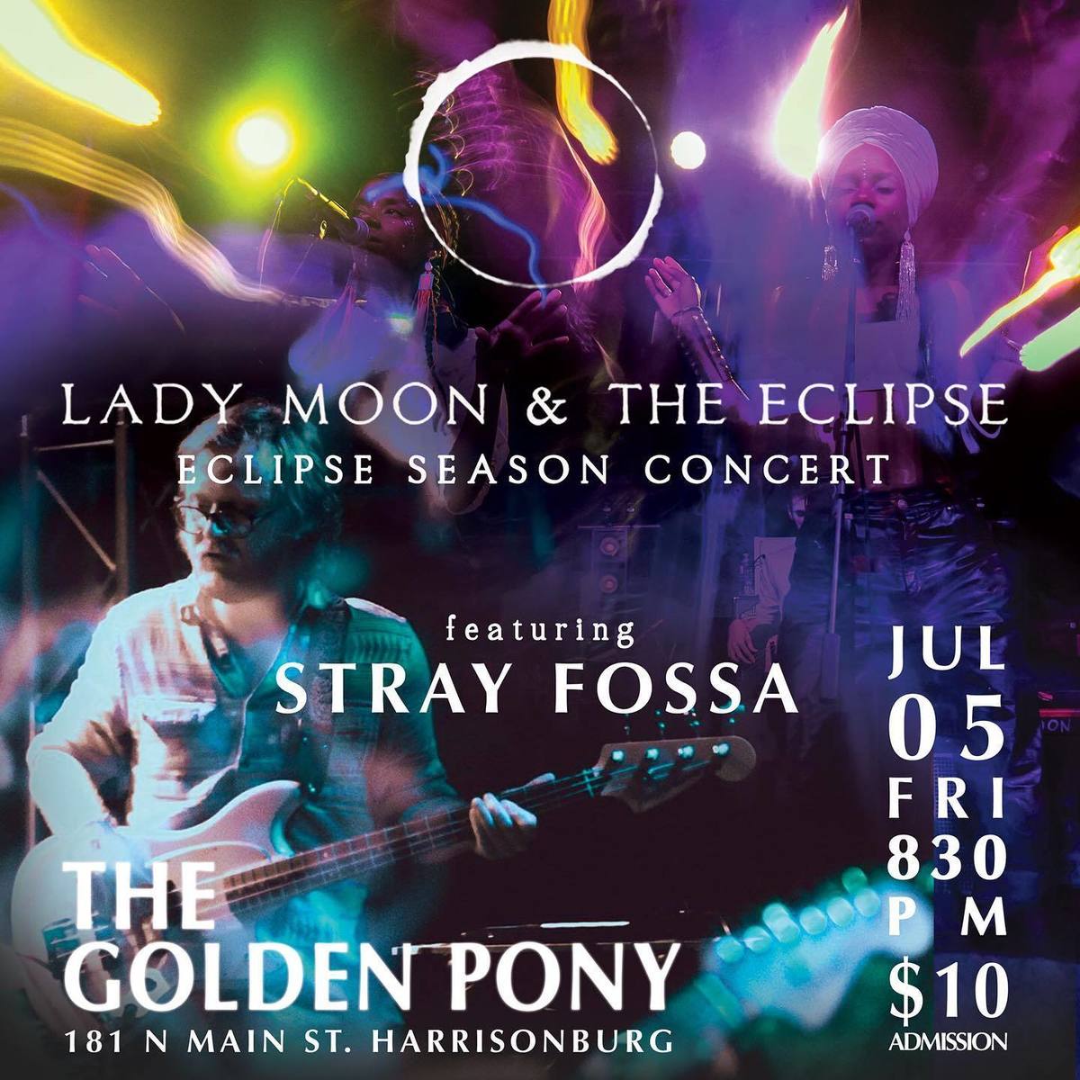 Lady Moon & The Eclipse Concert & Tour History | Concert Archives