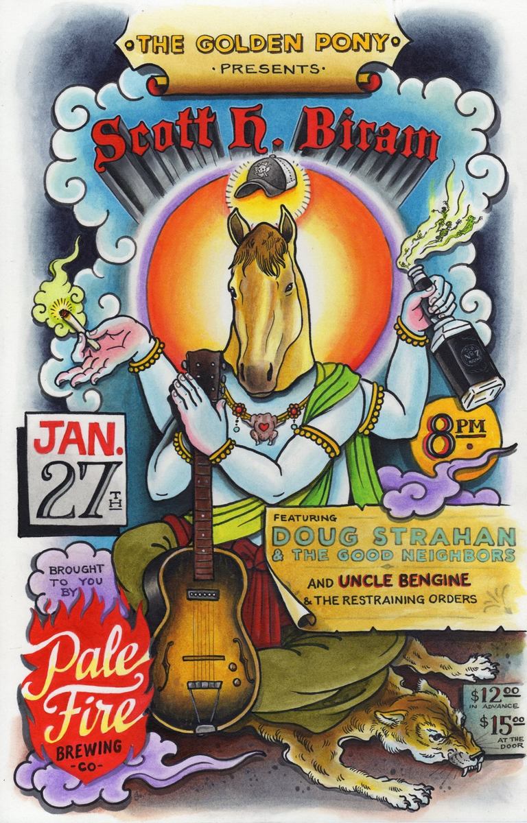 Jan 27, 2016: Scott H. Biram / Doug Strahan & The Good Neighbors ...