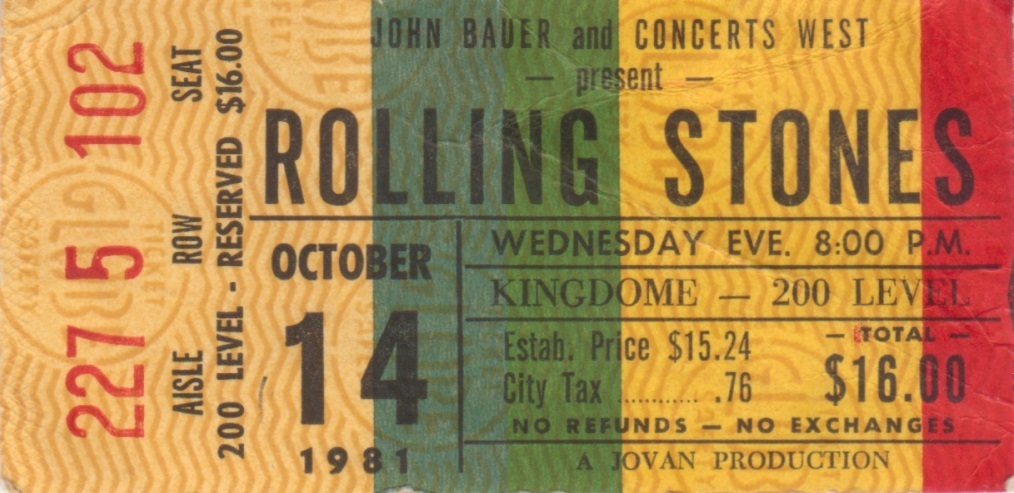 Concert History of Kingdome Seattle, Washington, United States ...