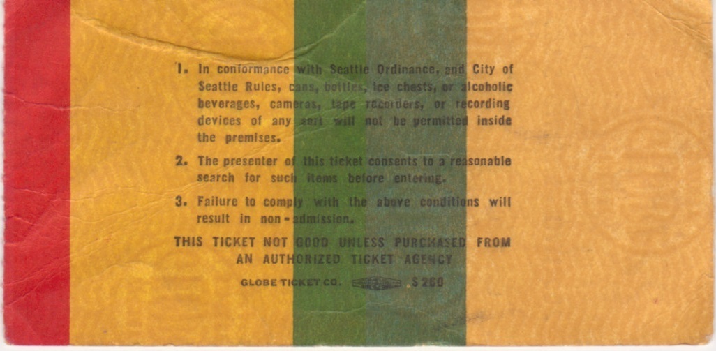 Concert History of Kingdome Seattle, Washington, United States ...