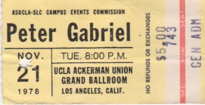 Concert History of Ackerman Grand Ballroom, UCLA Los Angeles ...