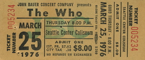 Concert History of Seattle Center Coliseum Seattle, Washington, United ...