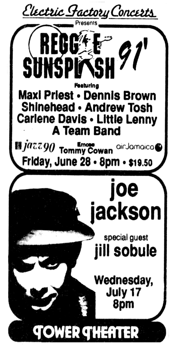 Reggae Sunsplash Concert & Tour History | Concert Archives