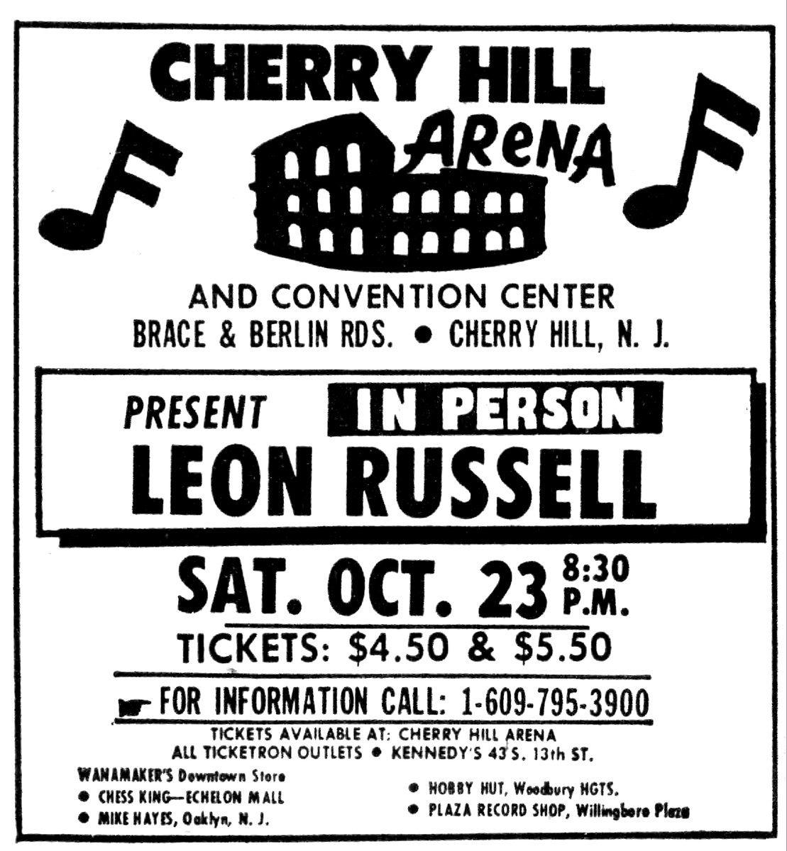 Concert History of Cherry Hill Arena Cherry Hill, New Jersey, United ...