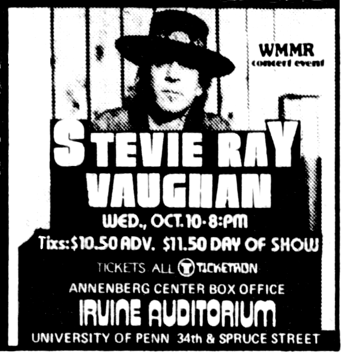 Concert History of Irvine Auditorium, University Of Pennsylvania ...