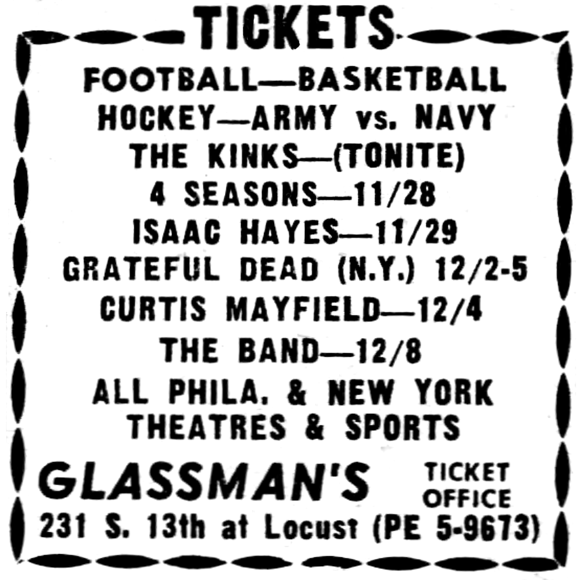 Nov 29, 1971: isaac hayes at The Spectrum Philadelphia, Pennsylvania ...