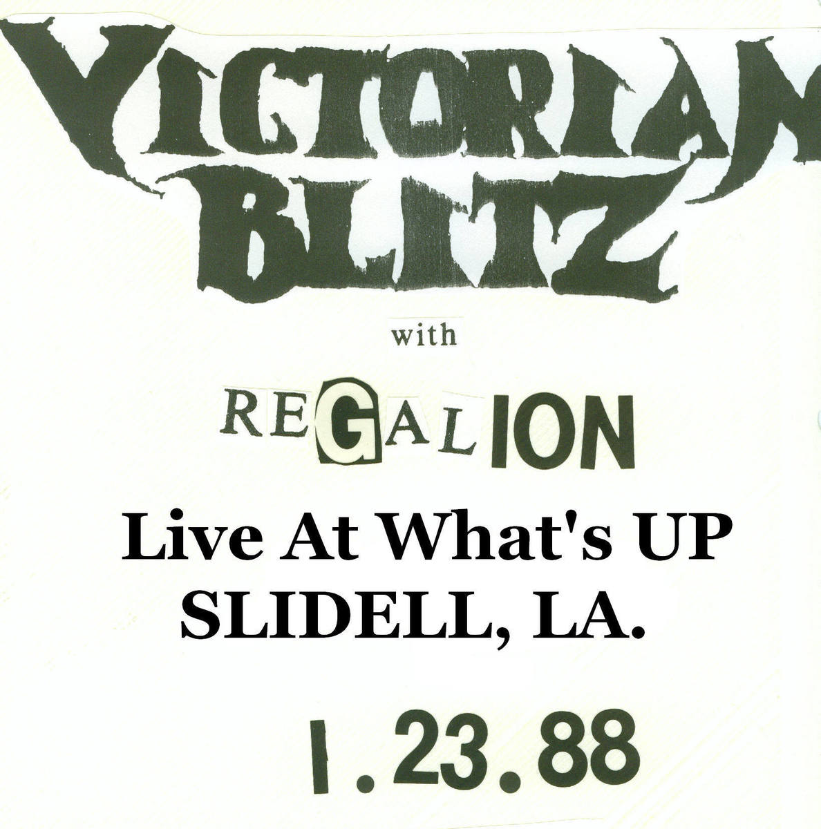 Victorian Blitz Concert & Tour History | Concert Archives