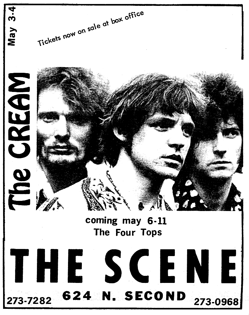 Cream Concert & Tour History | Concert Archives