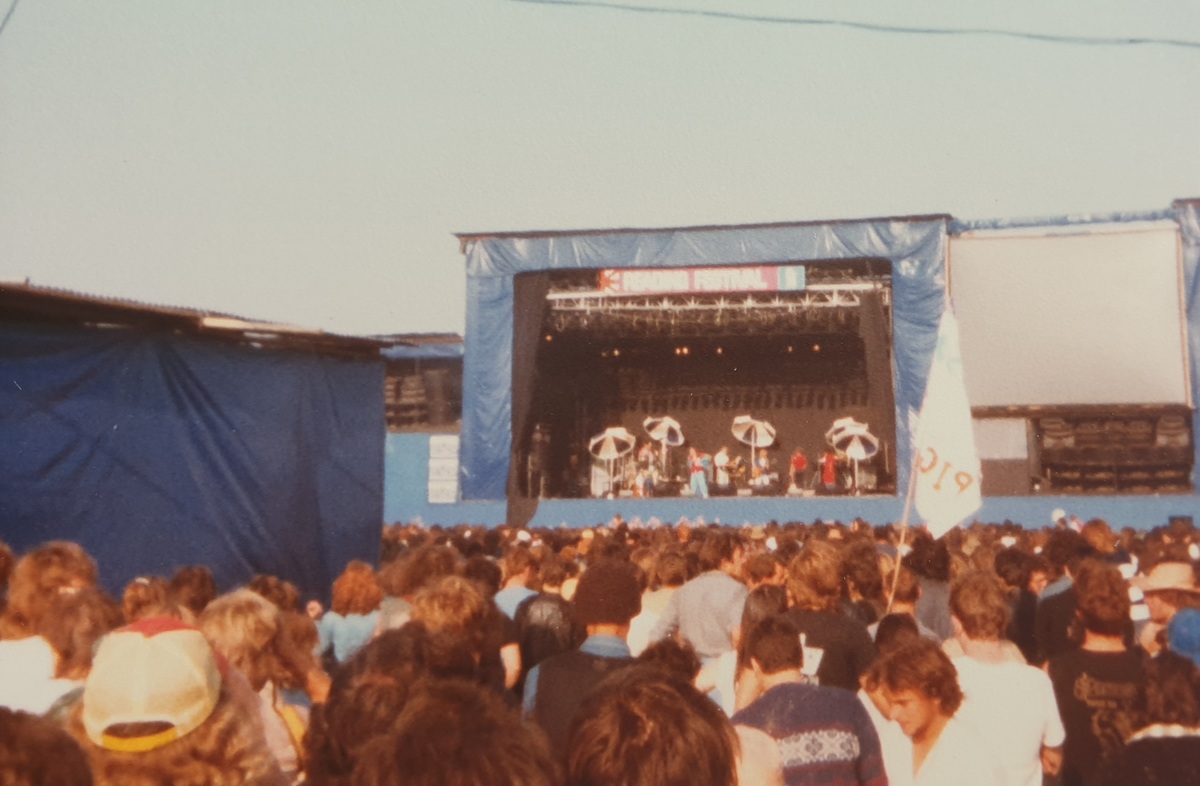 Aug 26, 1983: Reading Rock Festival 1983 at Thamesside Arena Reading ...