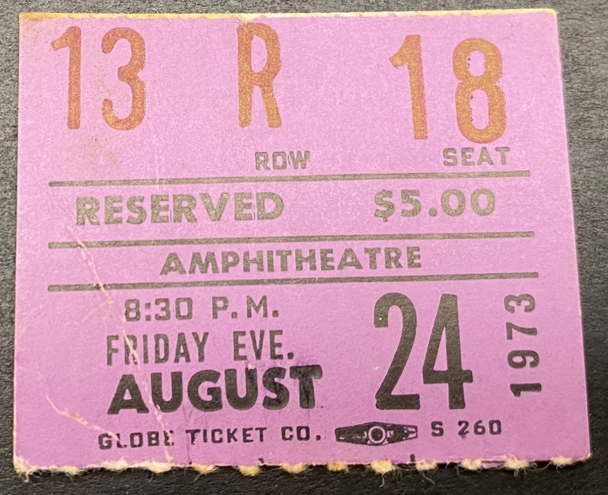 Concert History of Universal Amphitheater Universal City, California ...