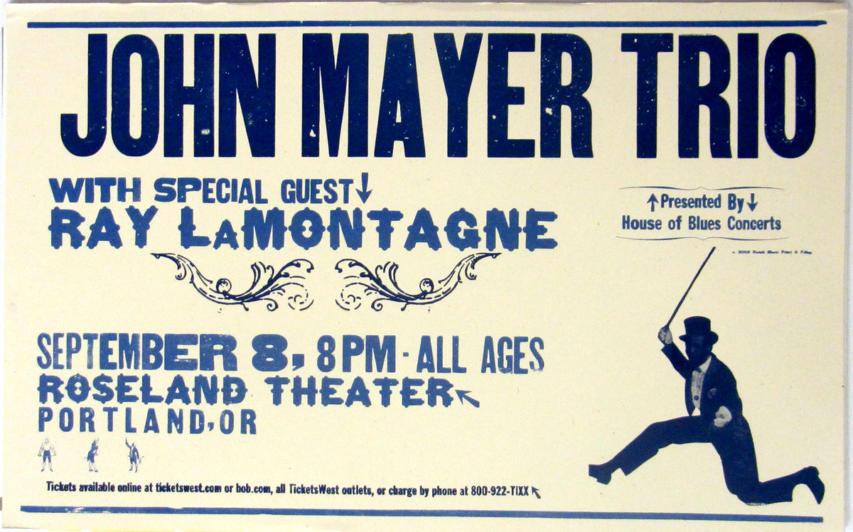 John Mayer Trio Concert & Tour History | Concert Archives