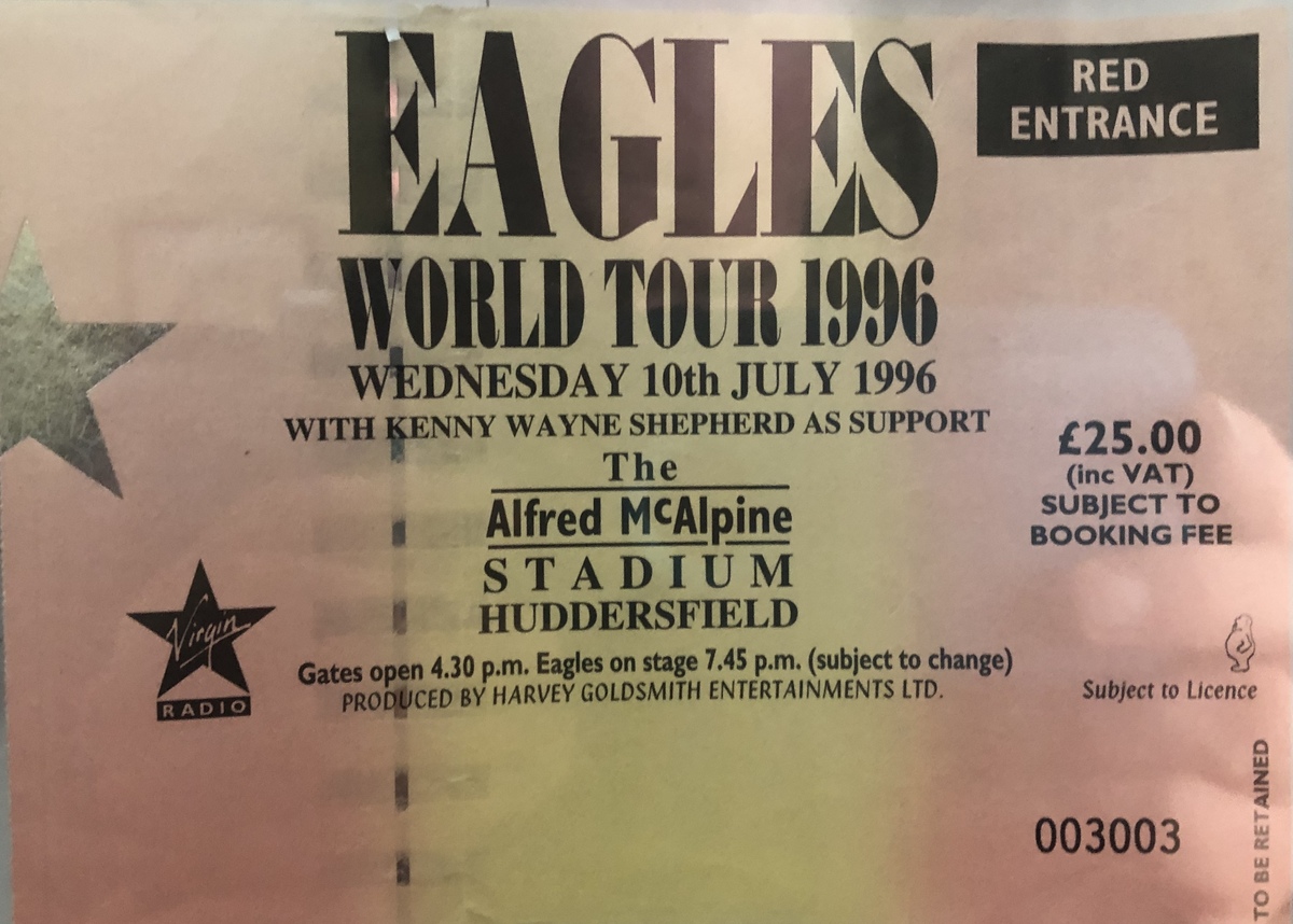 Concert History of Alfred McAlpine Stadium Huddersfield, England ...