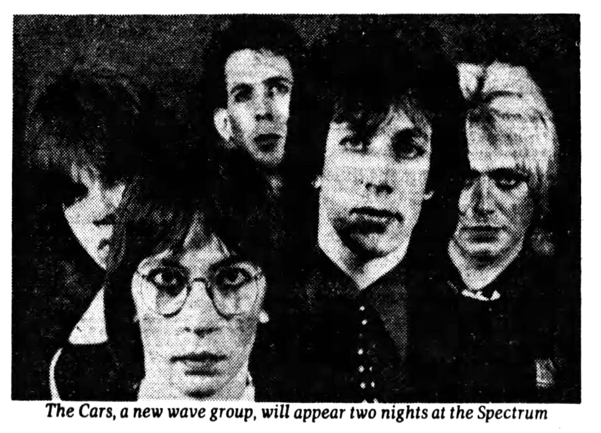 Nov 24, 1980: The Cars / The Romantics at The Spectrum Philadelphia ...
