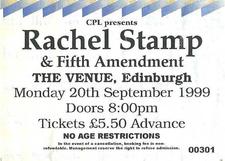 Rachel Stamp Concert & Tour History (Updated for 2025) | Concert Archives