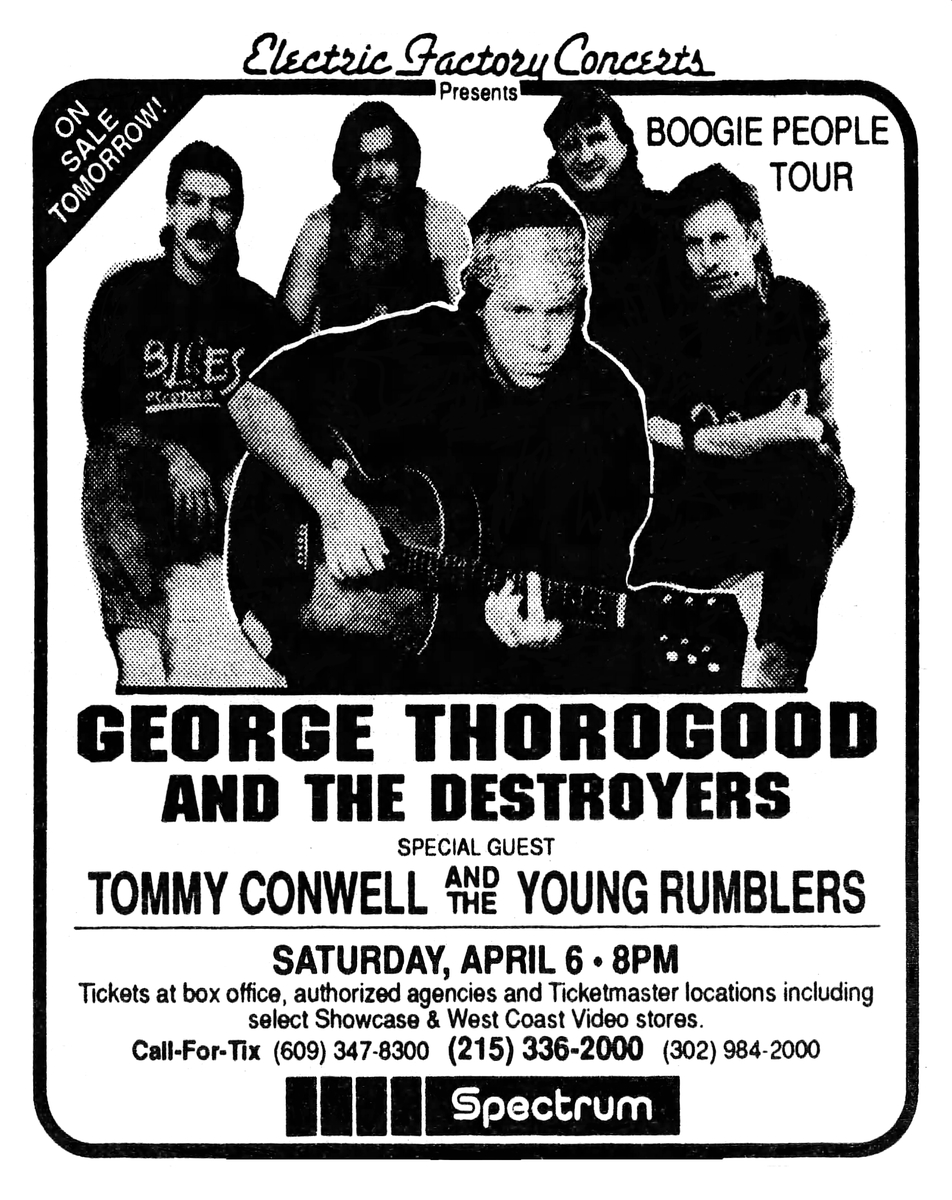 Tommy Conwell & The Young Rumblers Concert & Tour History (Updated for ...