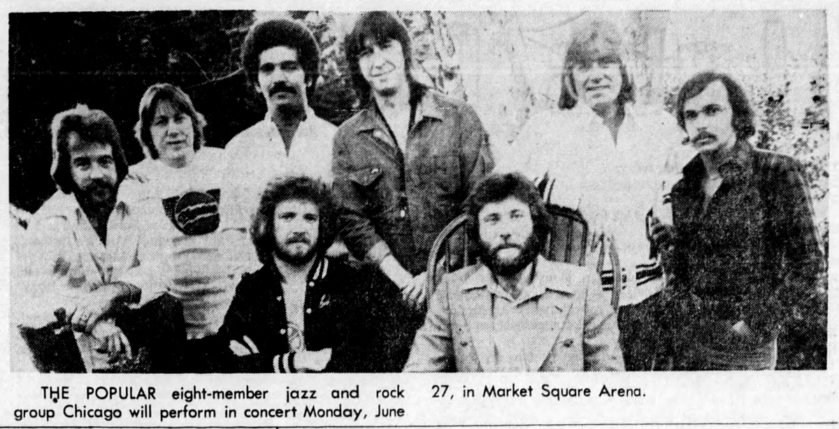 Chicago's 1977 Concert & Tour History | Concert Archives