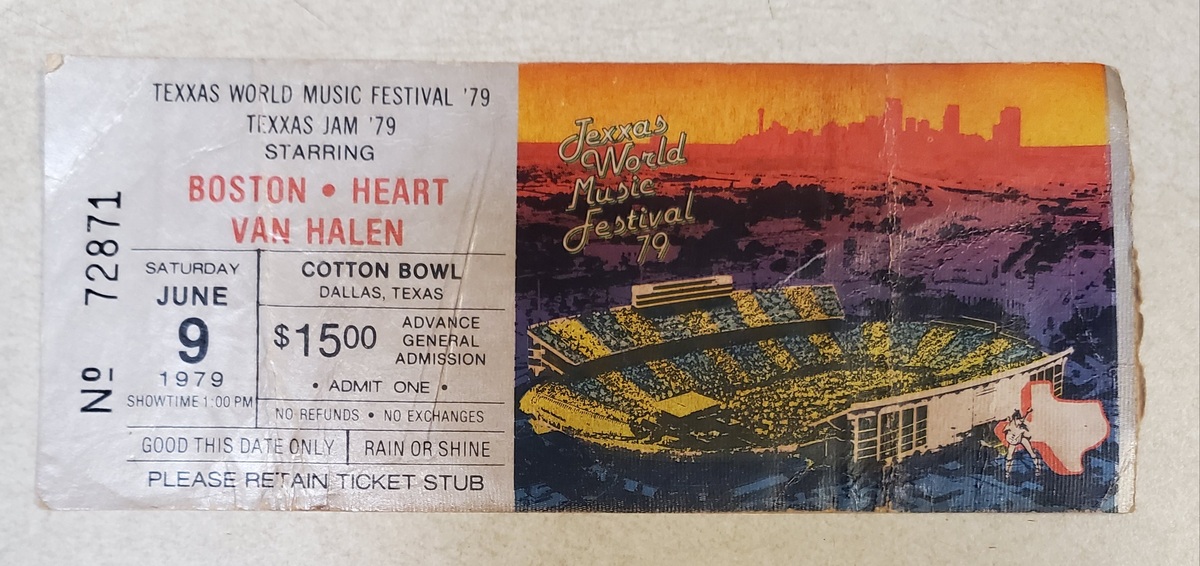 Jun 09, 1979: Texxas World Music Festival '79 (Texas Jam II) at Cotton ...
