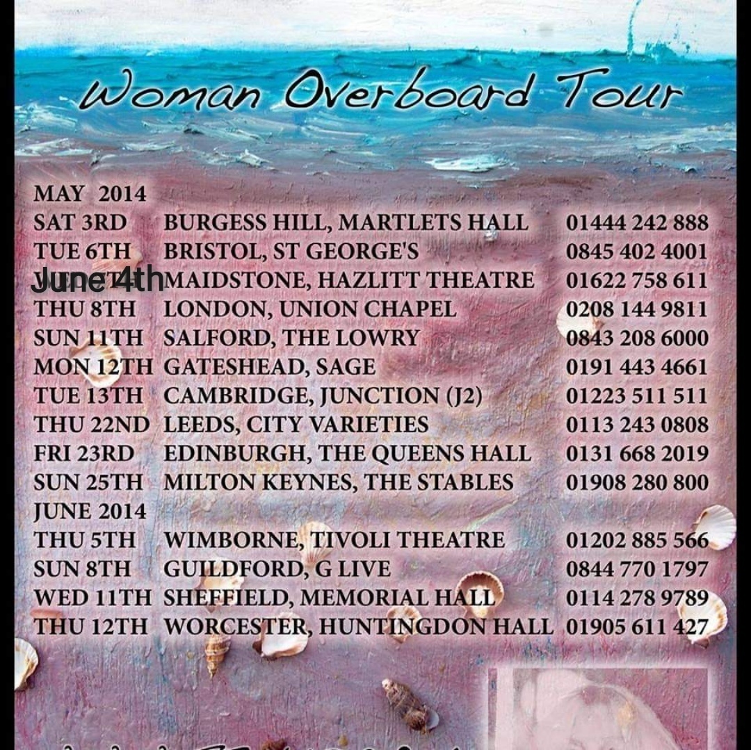 Judie Tzuke Concert & Tour History (Updated for 2025) | Concert Archives