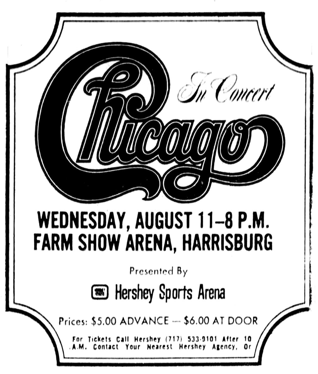Chicago's 1971 Concert & Tour History | Concert Archives