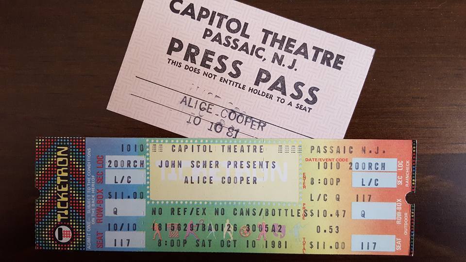 Alice Cooper's 1981 Concert & Tour History | Concert Archives