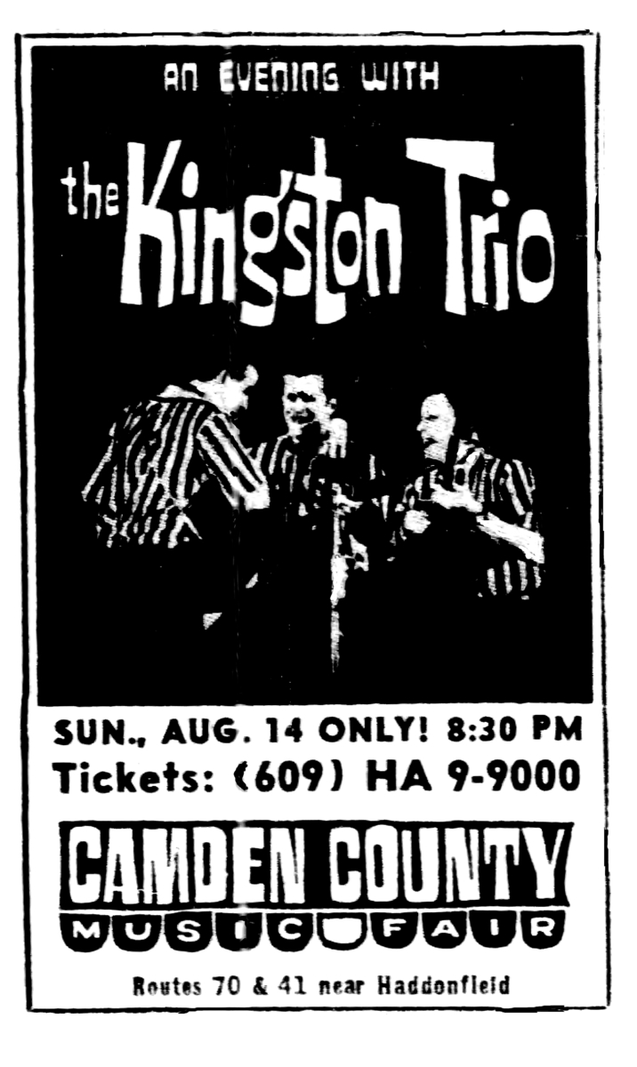 The Kingston Trio Concert & Tour History (Updated for 2025) | Concert ...