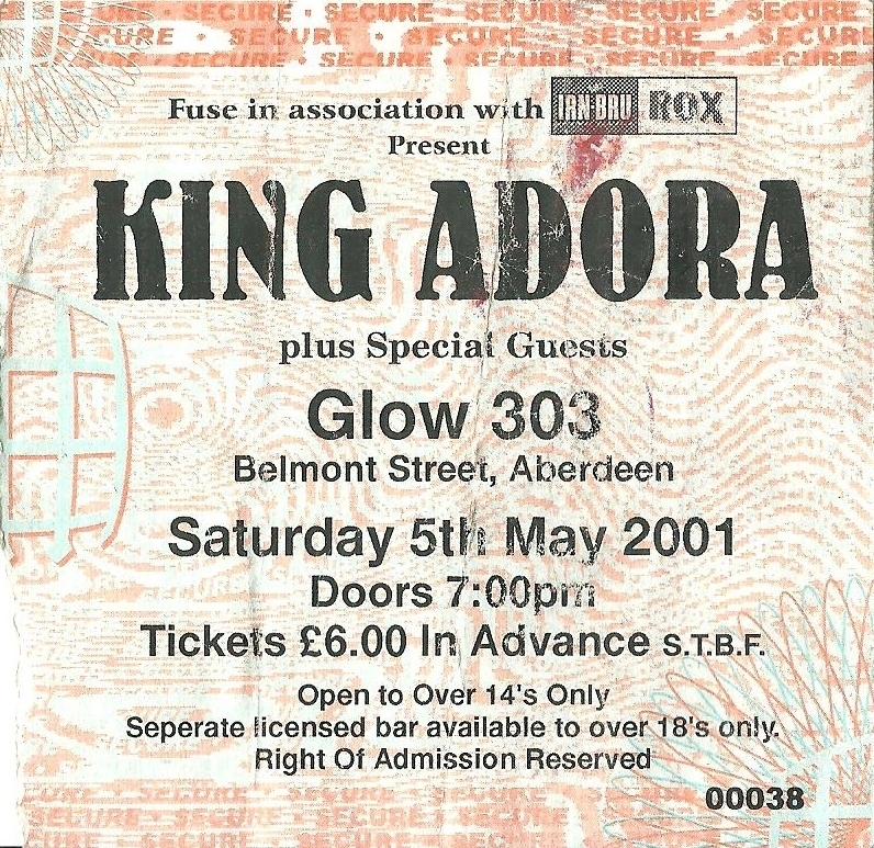 King Adora Concert & Tour History | Concert Archives