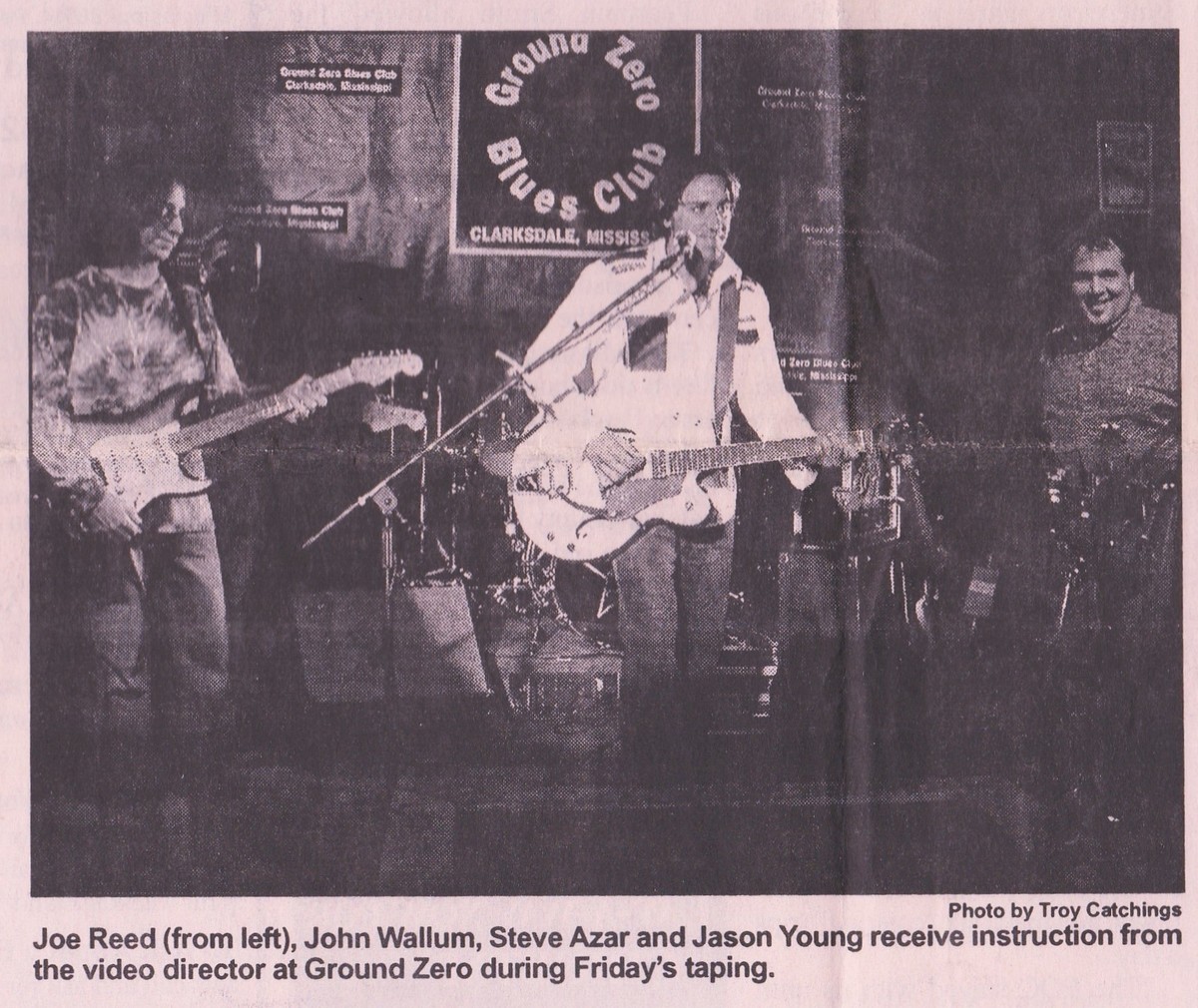 May 07, 2002: Steve Azar at Ground Zero Blues Club Clarksdale ...