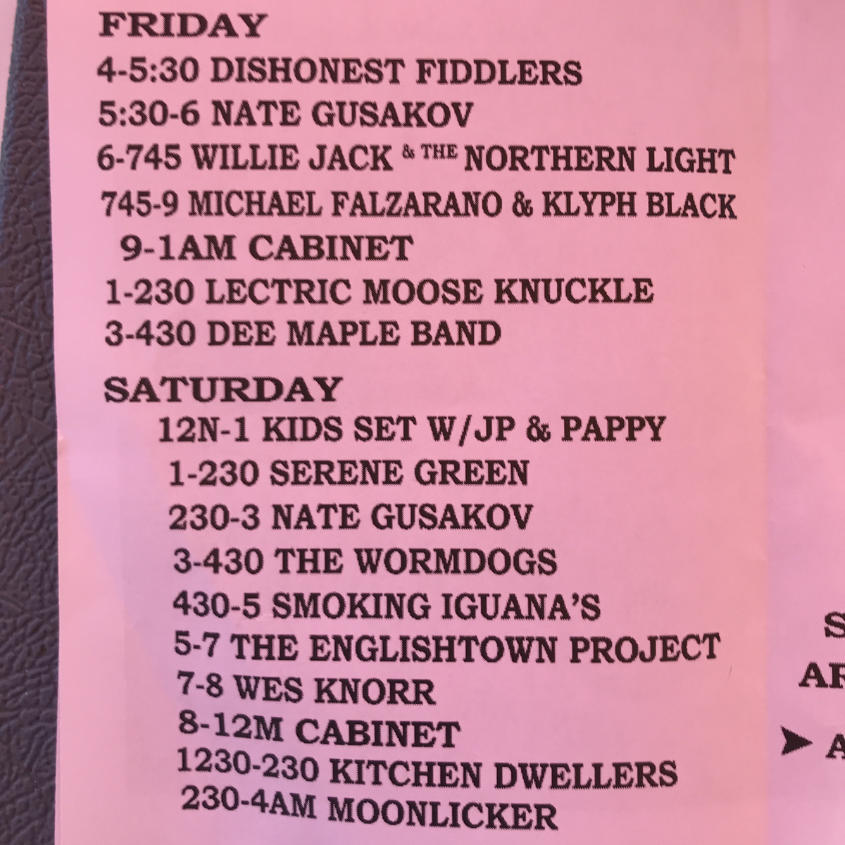 The Englishtown Project Concert & Tour History (Updated for 2025 ...