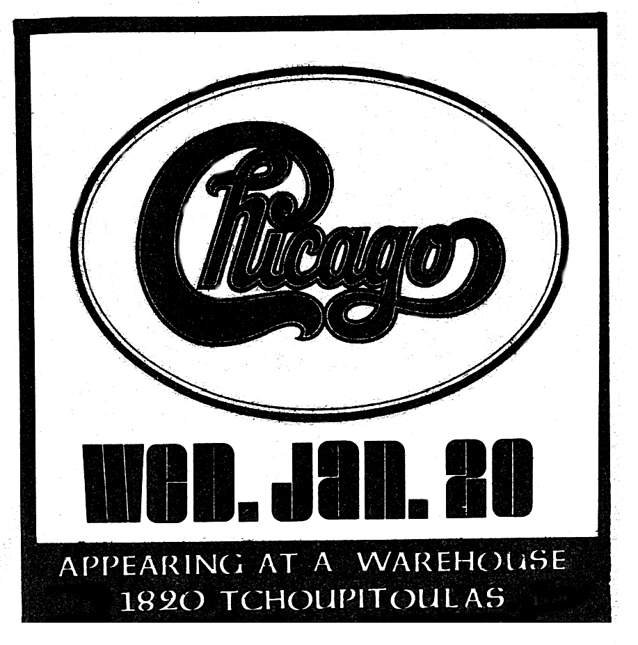 Chicago's 1971 Concert & Tour History | Concert Archives